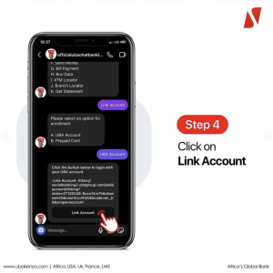 How to Link Your Account with Leo - UBA Kenya